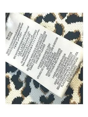 BCBGMaxAzria | Dresses | New Bcbgmaxazria Fancy Leopard Knit Cocktail ...